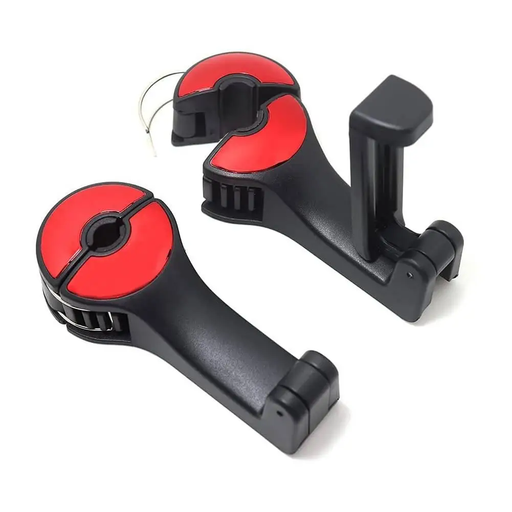 2 Pcs Hidden Car Lock Hook Multi-functional Mobile Phone Bracket ...