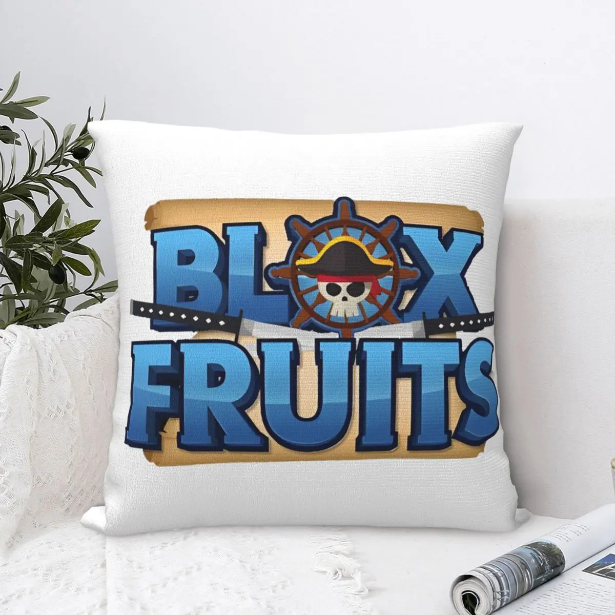 Home-Decoration-Blox-Fruits-Game-Pillowcases-Merch-Pillow-Cover-Square ...
