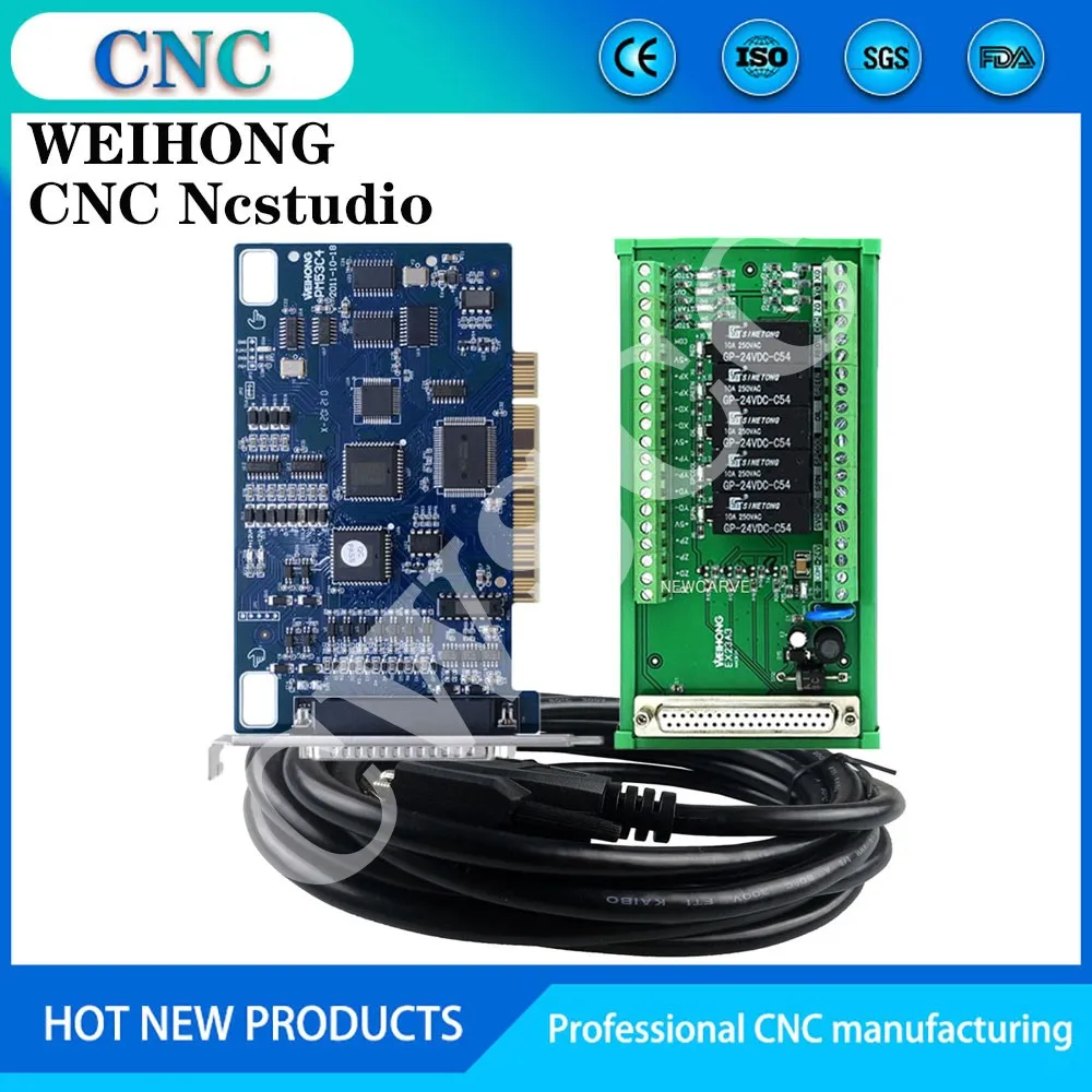 PM53C nc studio 3 axis controller V8 compatible weihong control system for cnc engraving router ...