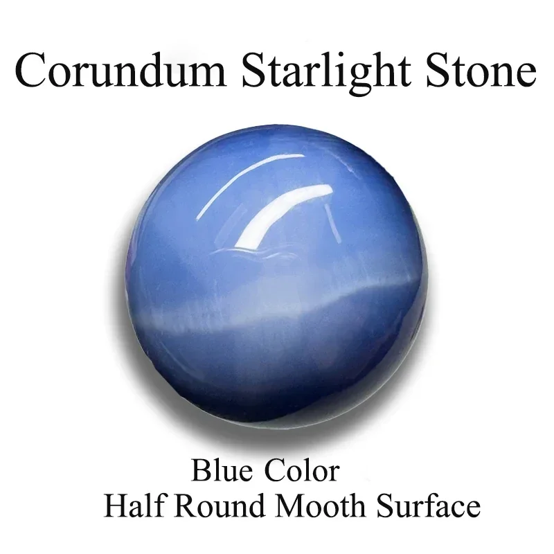 Corundum-Starlight-Stone-Blue-Color-Round-Shape-Smooth-Cutting-Cabochon-Cut-Gemstones-for-Diy ...