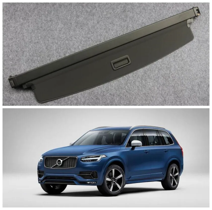Fits-For-VOLVO-XC90-2016-2022-Black-Beige-High-Qualit-Car-Rear-Trunk ...
