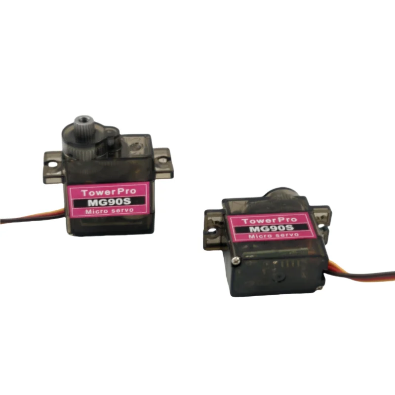 MG90S 9g 90° 180° Micro Servo Metal Gear 4.8V-6.0V for RC Helicopter ...