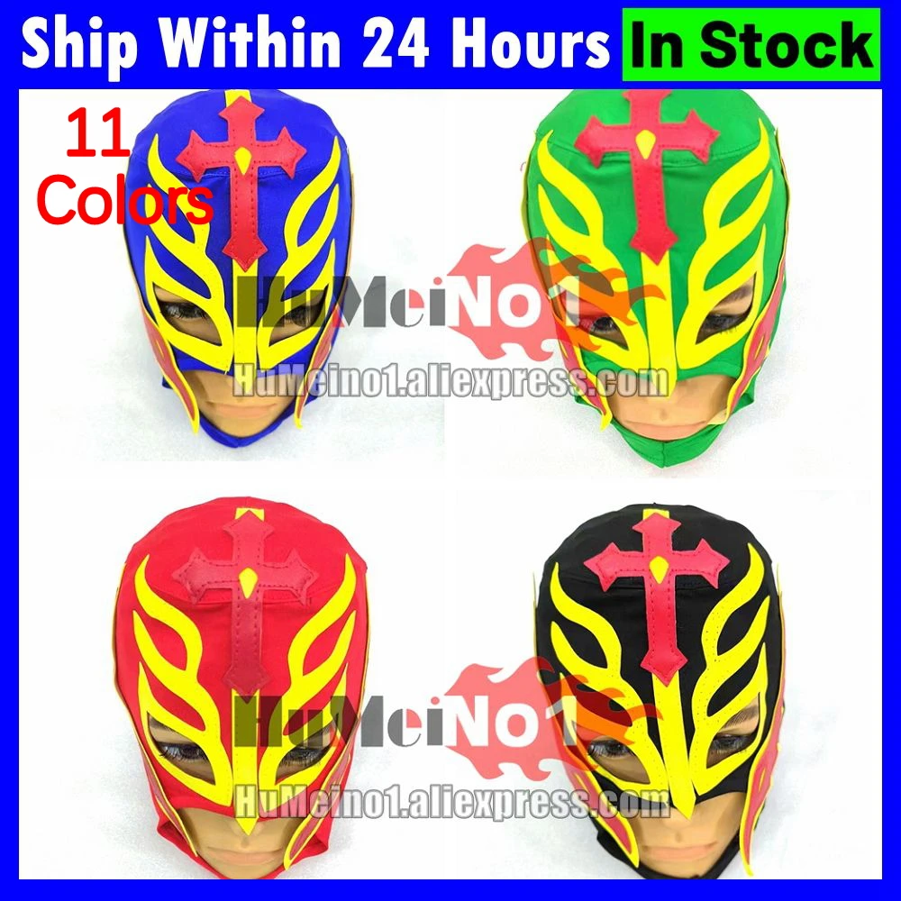 Dress Up Face Wrestling Masks For Rey Mysterio Lucha Libre Cosplay ...