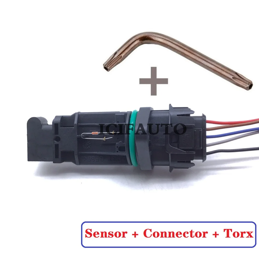 for Porsche 911 Cayenne Maf Mass Air Flow Sensor+Connector +Screwdriver ...