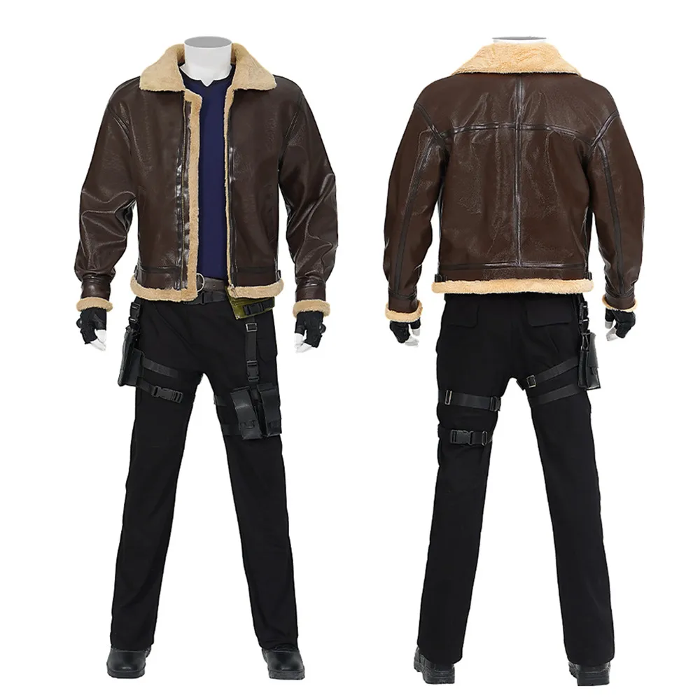 Disfarce-Remake-Vers-o-Leon-Traje-Re-Leon-Scott-Kennedy-Cosplay-Traje ...