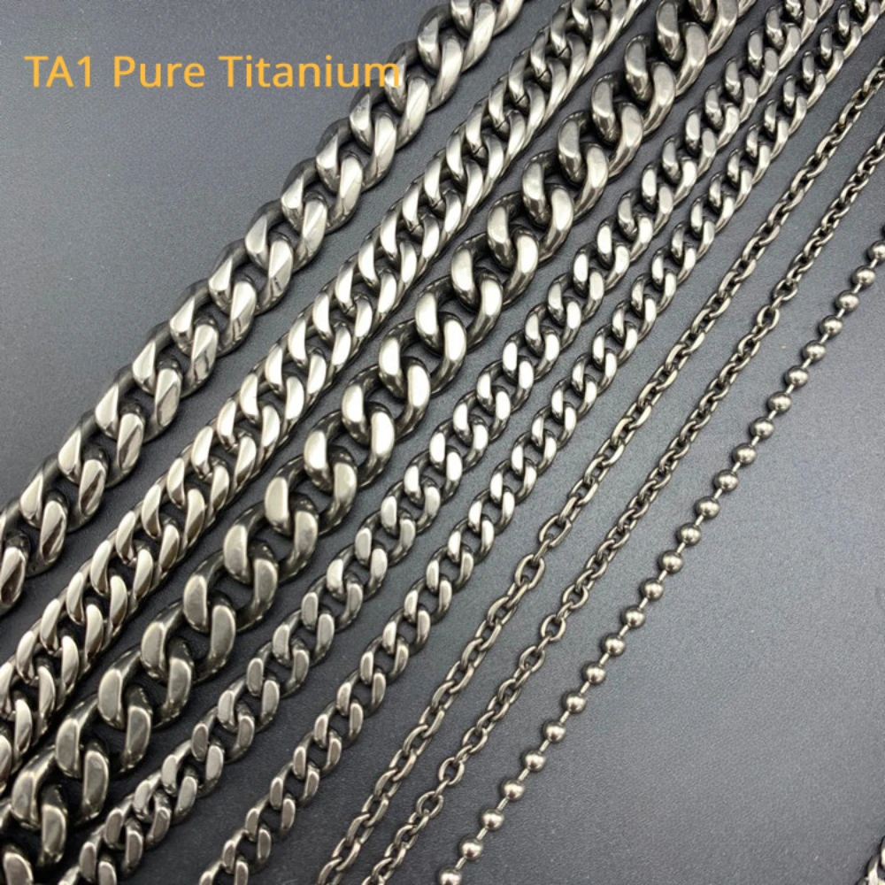 Ultra-Light-TA1-Pure-Titanium-Link-Chain-Necklace-Men-and-Women-Hip-Hop ...