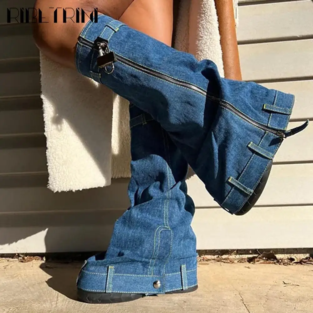Ankle Boots Fold Over Hipster