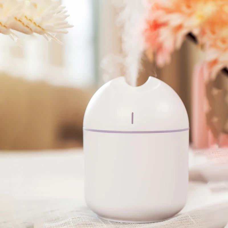 차량 장착형 가습기 초음파 아로마 오일 디퓨저 Usb 포거 Led 야간 조명 공기 청정기 미니 자동차 디퓨저 200ml