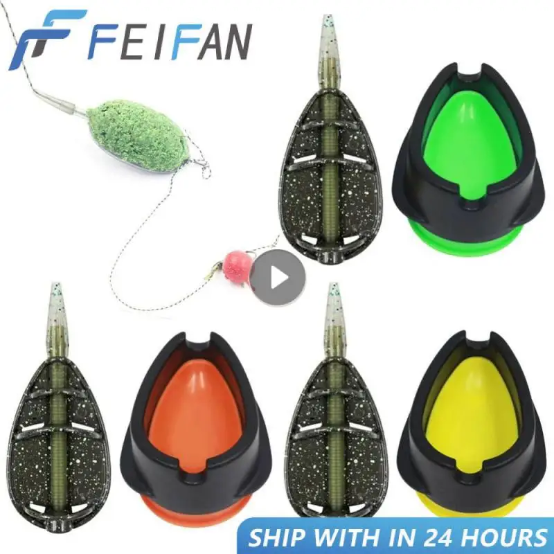 25-35g-Inline-Method-Feeder-Mould-Bait-Thrower-Bait-Zinc-Alloy-Carp ...