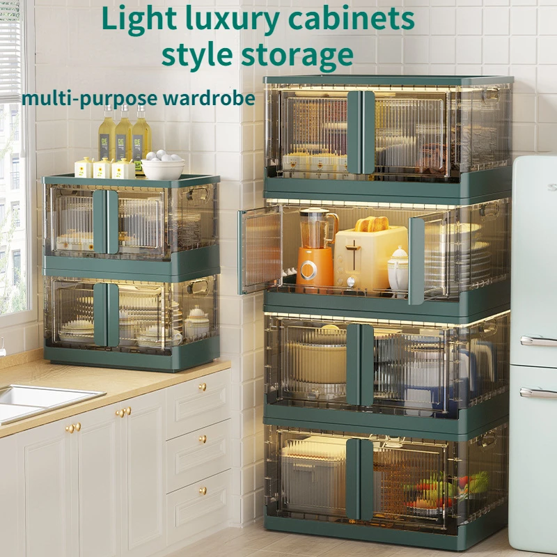 Fully-Open-Folding-Storage-Box-with-Lid-Wardrobe-Storage-Organization ...