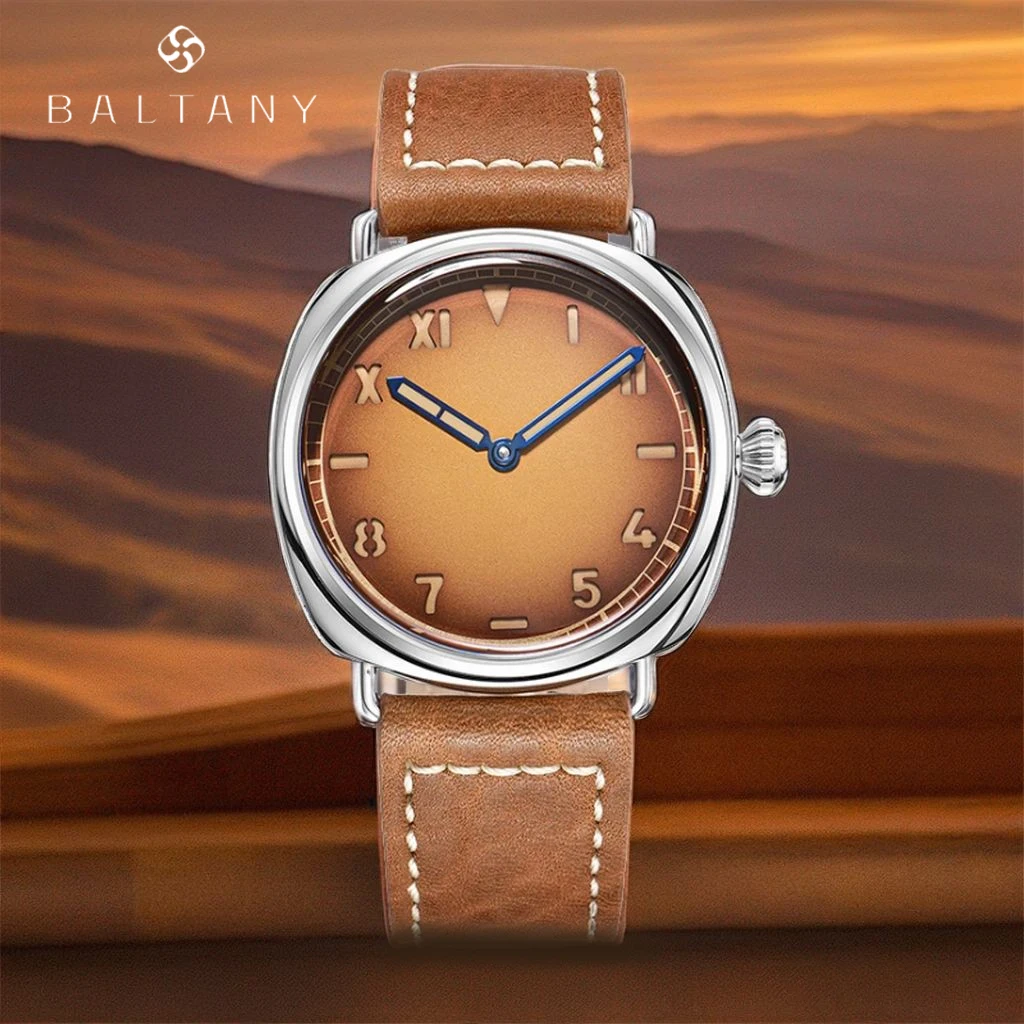 Baltany-ST3600-Hand-Wound-Men-s-Mechanical-Watch-Sandwich-Dial-Military ...