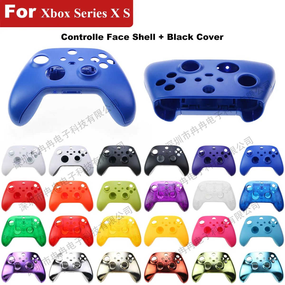 Substitui-o-Shell-Habita-o-para-Xbox-Series-Controlador-Frente-Back ...