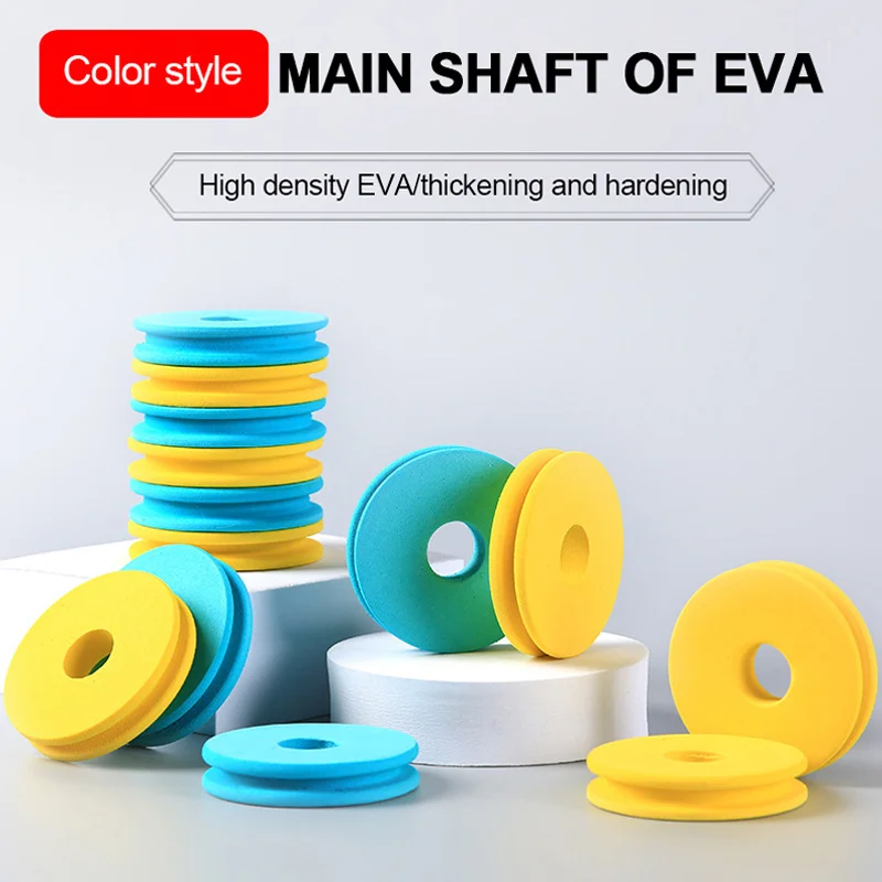 5/10Pcs EVA Foam Spools Fishing Rig Winders Line Leader Colorful ...