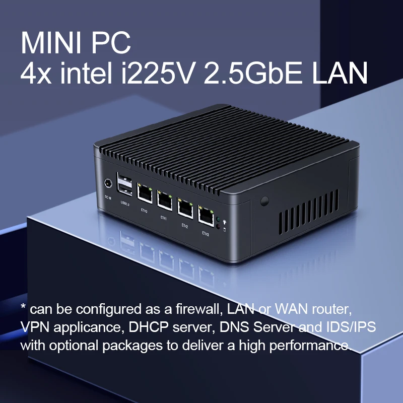 XCY-Fanless-Mini-PC-Intel-Celeron-J4125-N4000-4x-2-5GbE-LAN-Ports ...