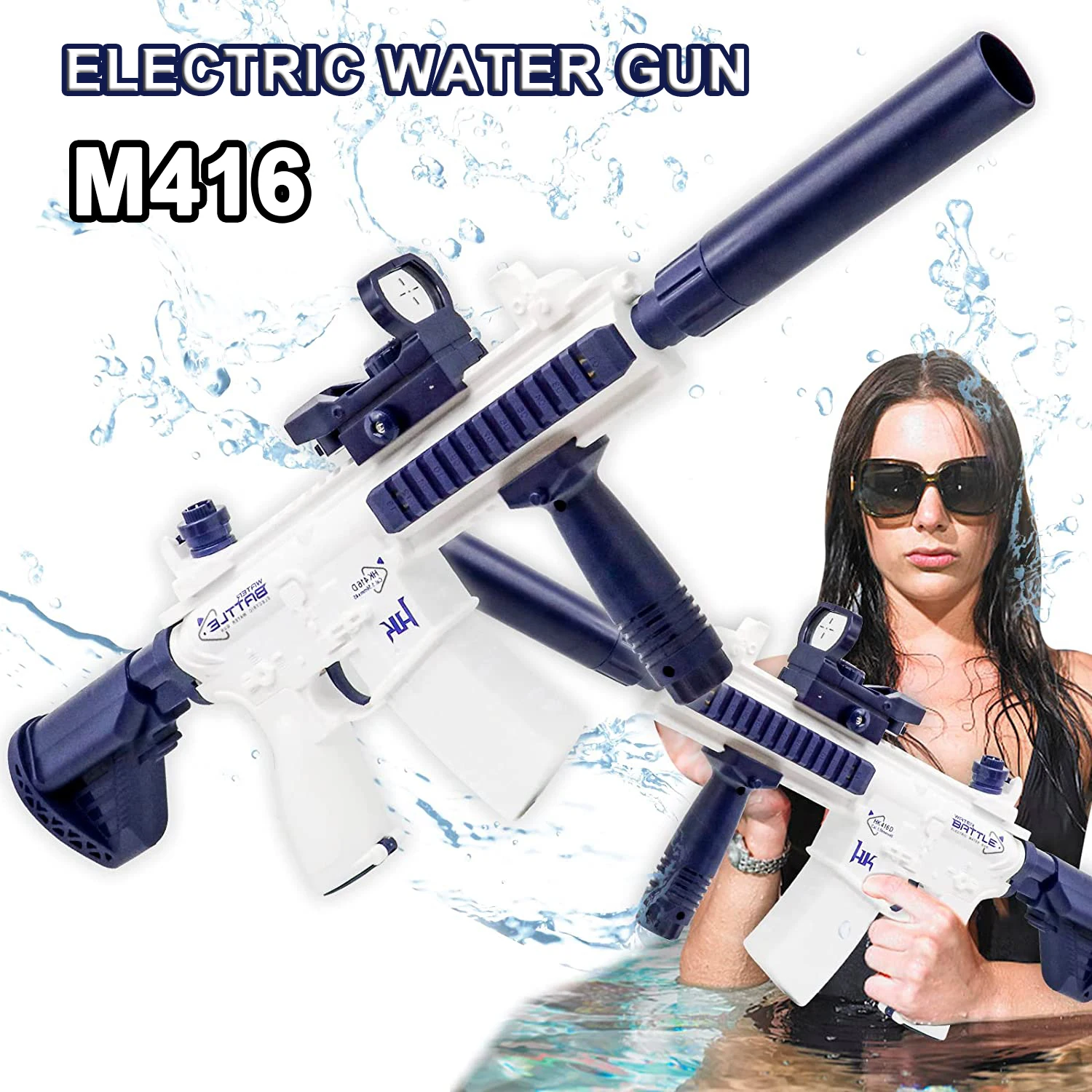 M416-Water-Gun-Electric-Glock-Full-Automatic-Pistol-Shooting-Toy ...