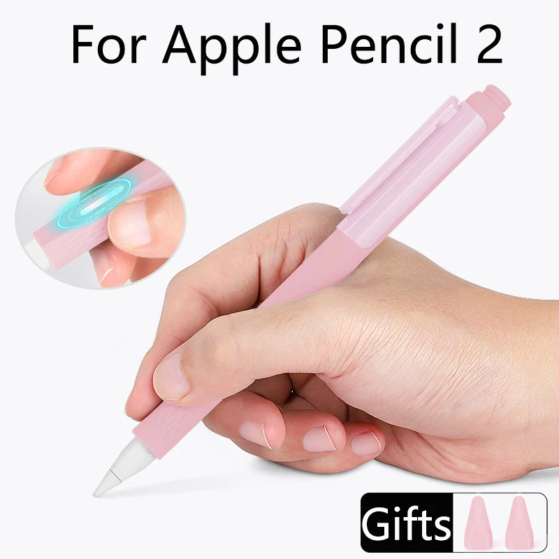 Stylus-Cover-Silicone-Pen-Case-For-Apple-Pencil-2-Color-Matching-Stylus ...