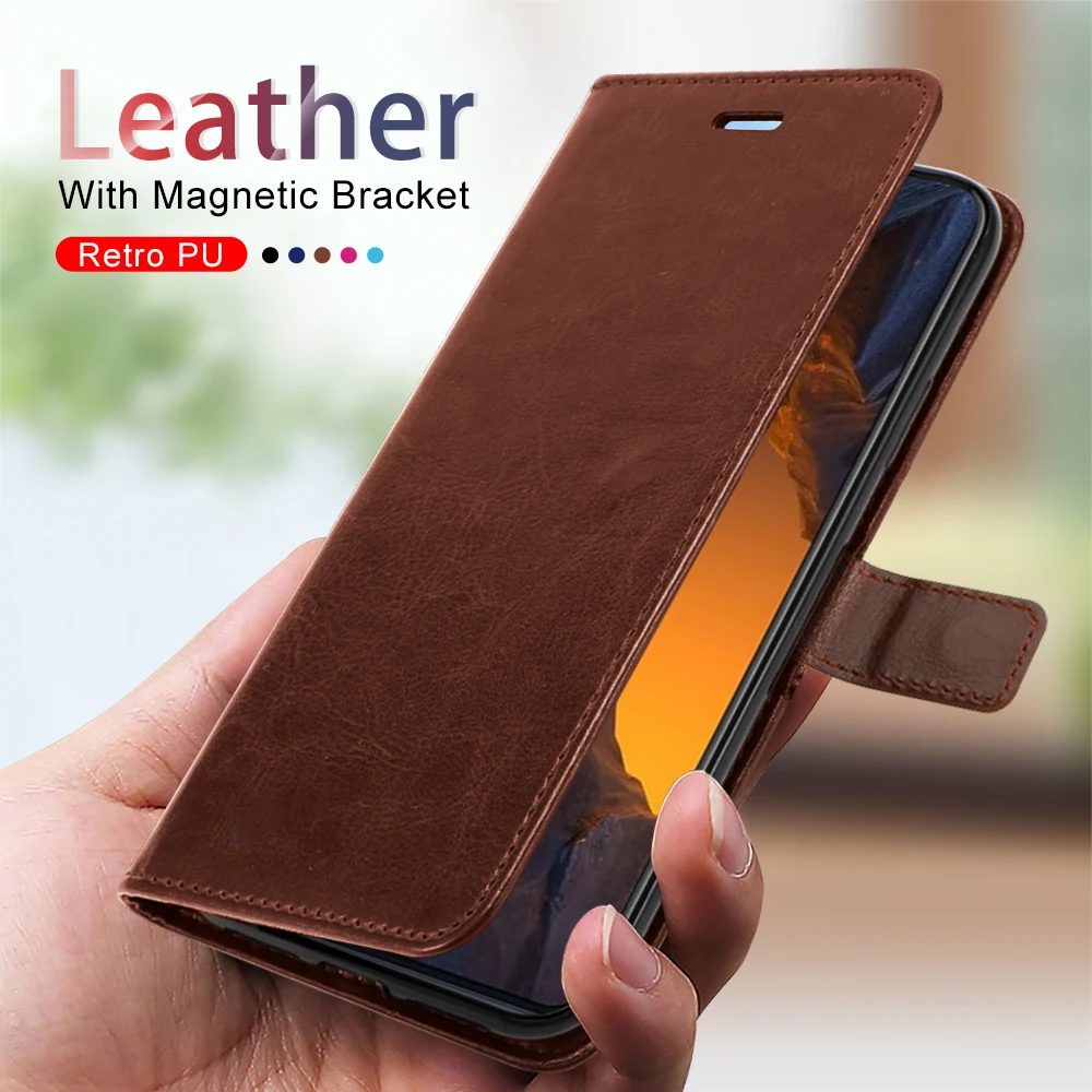 For-Poco-F5-5G-Case-Book-Style-Leather-Flip-Cover-Xiaomi-PocoF5-Poxo ...