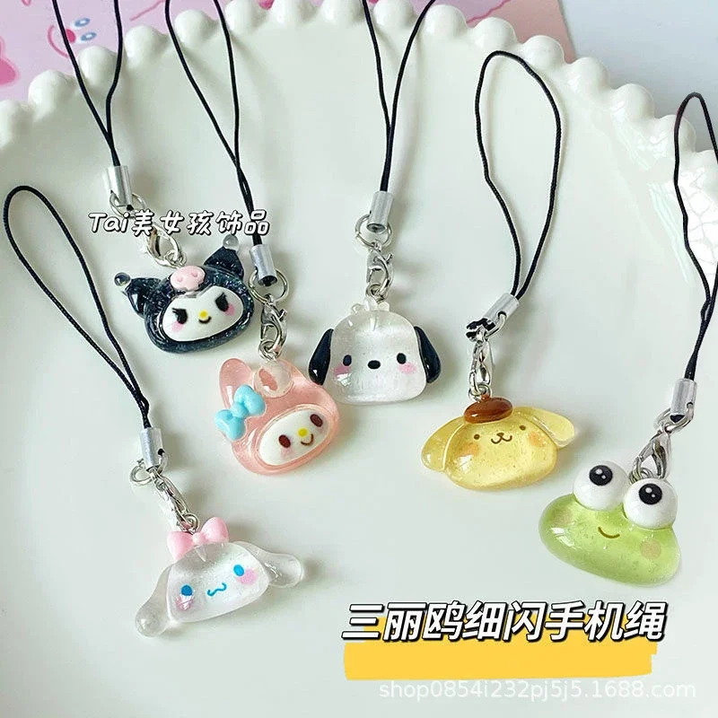 Sanrio-Hellokitty-Purin-Mobile-Phone-Pendant-Mymelody-Pachacco-Kuromi ...