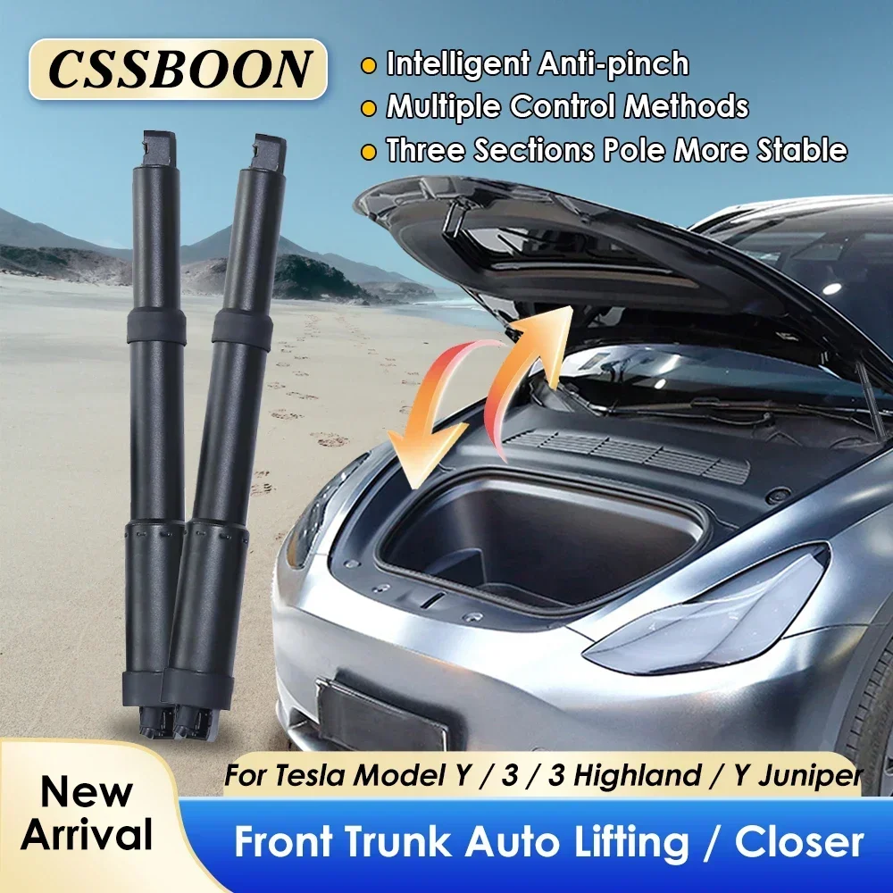 Tesla Frunk Emergency Release: How the CSSBOON Electronic Power Frunk ...