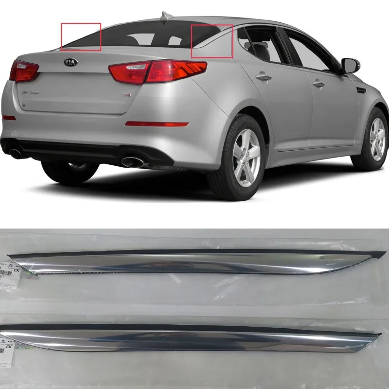 Genuine Chrome Molding Quarter Panel Trim Rear Side Right Left For ...