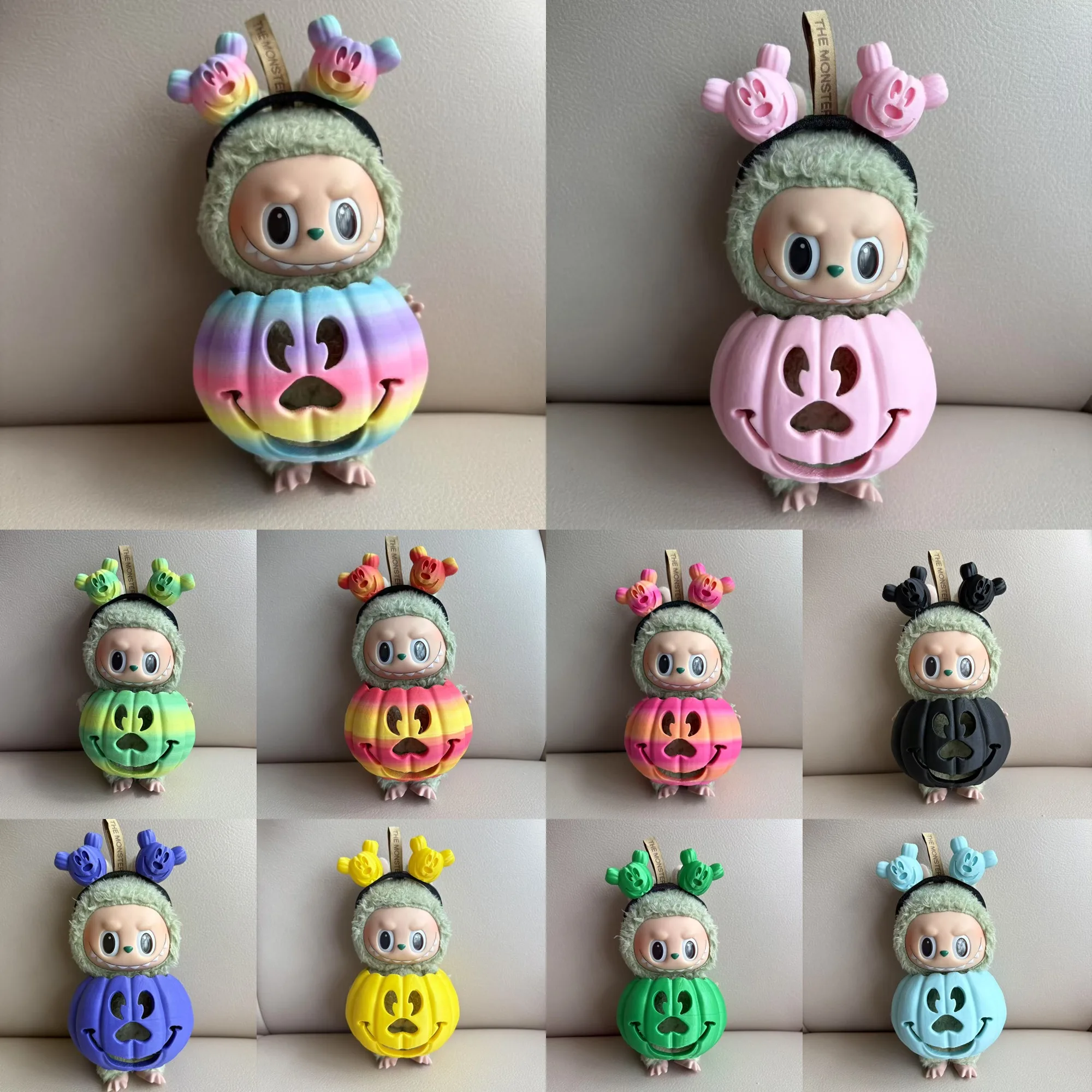 Clothes for Labubu Halloween Pumpkin Outfit Set for 1.0 3.0 Generation ...