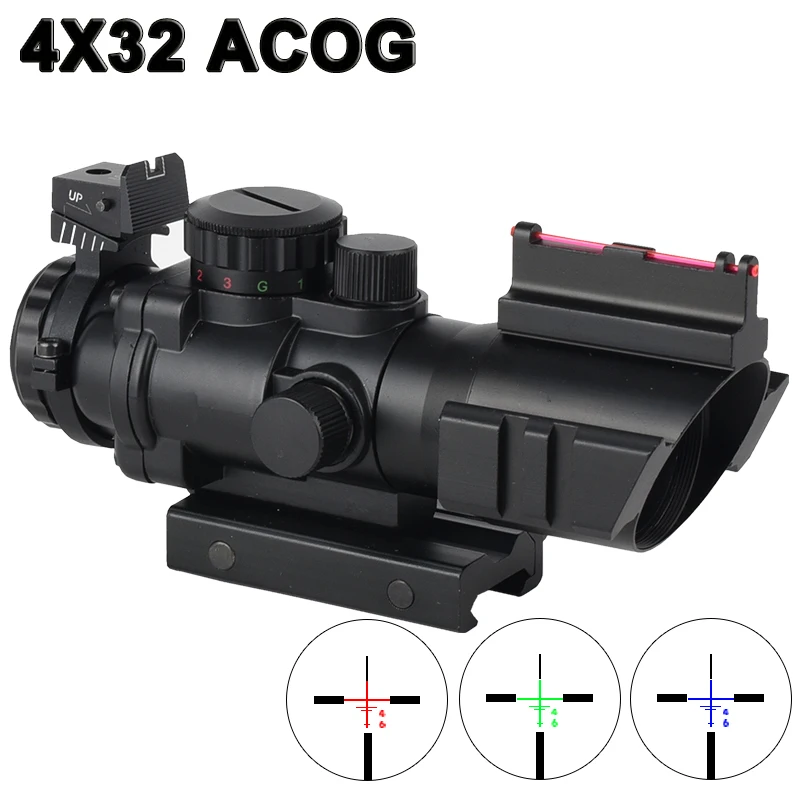 4X32-Riflescope-20Mm-Zwaluwstaart-Reflex-Optics-Scope-Tactical-Sight ...