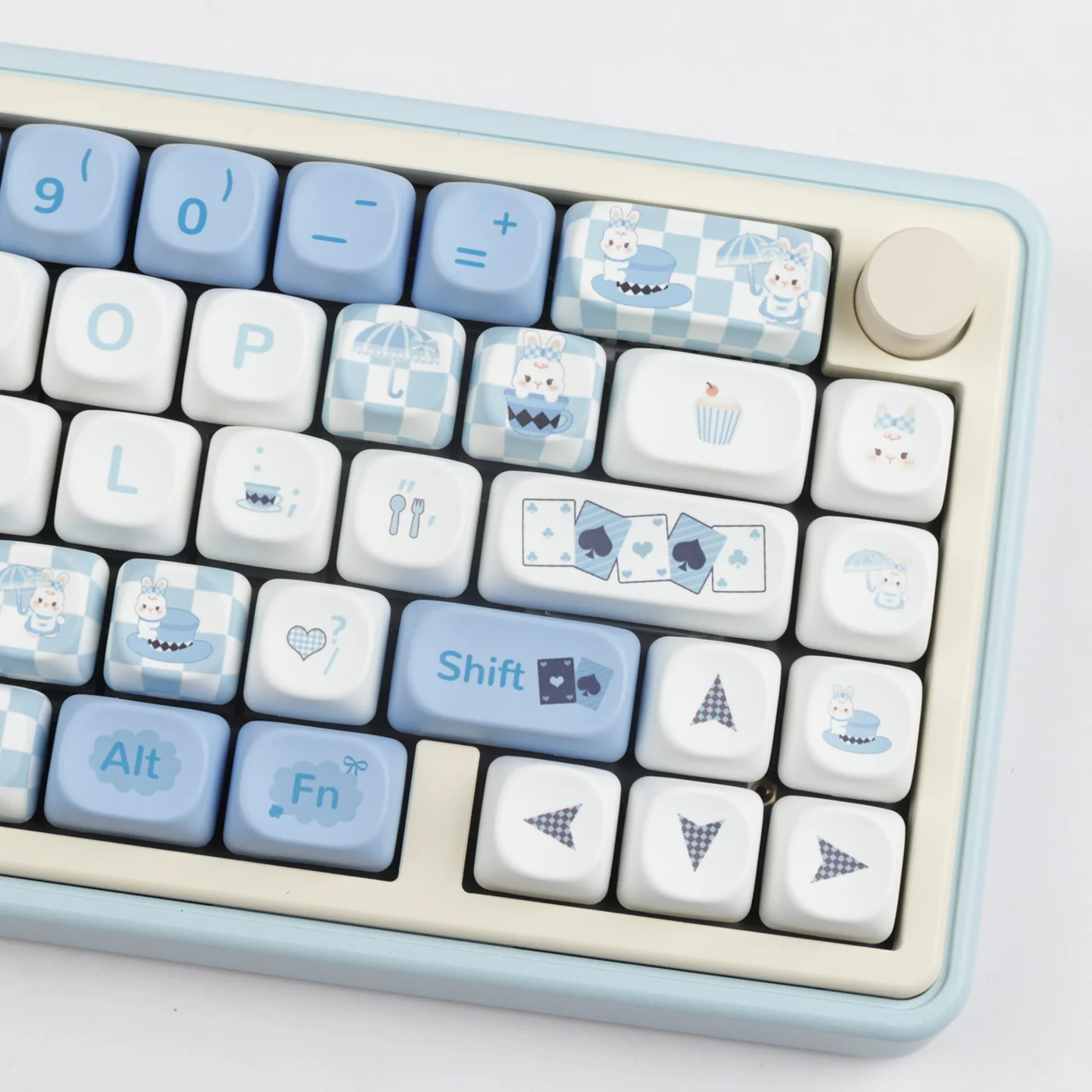 144-Keys-Alice-Rabbit-Theme-MOA-Profile-Keycaps-MAC-Square-Thermal-Dye ...