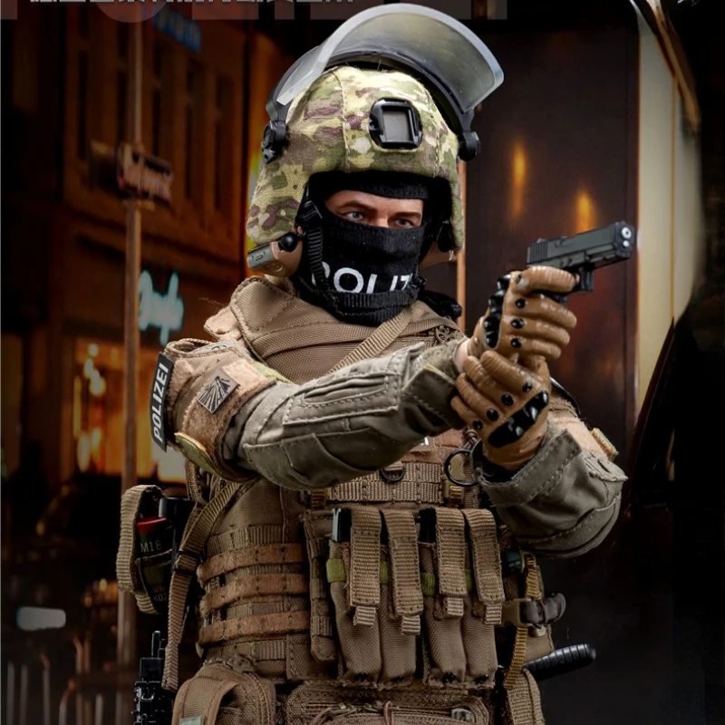 Flagset 1/6 KT8006 German Police Special Operations Commando Collection ...