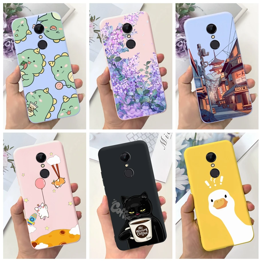 Phone-Case-For-Xiaomi-Redmi-5-5-Plus-Cover-Cute-Cartoon-Soft-Silicone ...