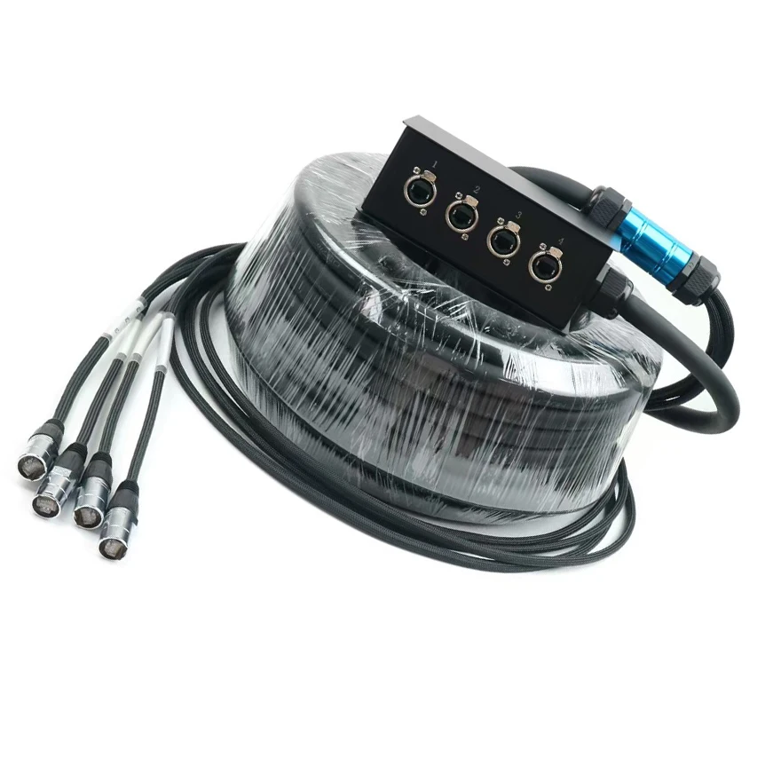 Stage Cable Cat6 Cat5 Premade Video Audio Shielded CAT6 Ethercon Cable ...