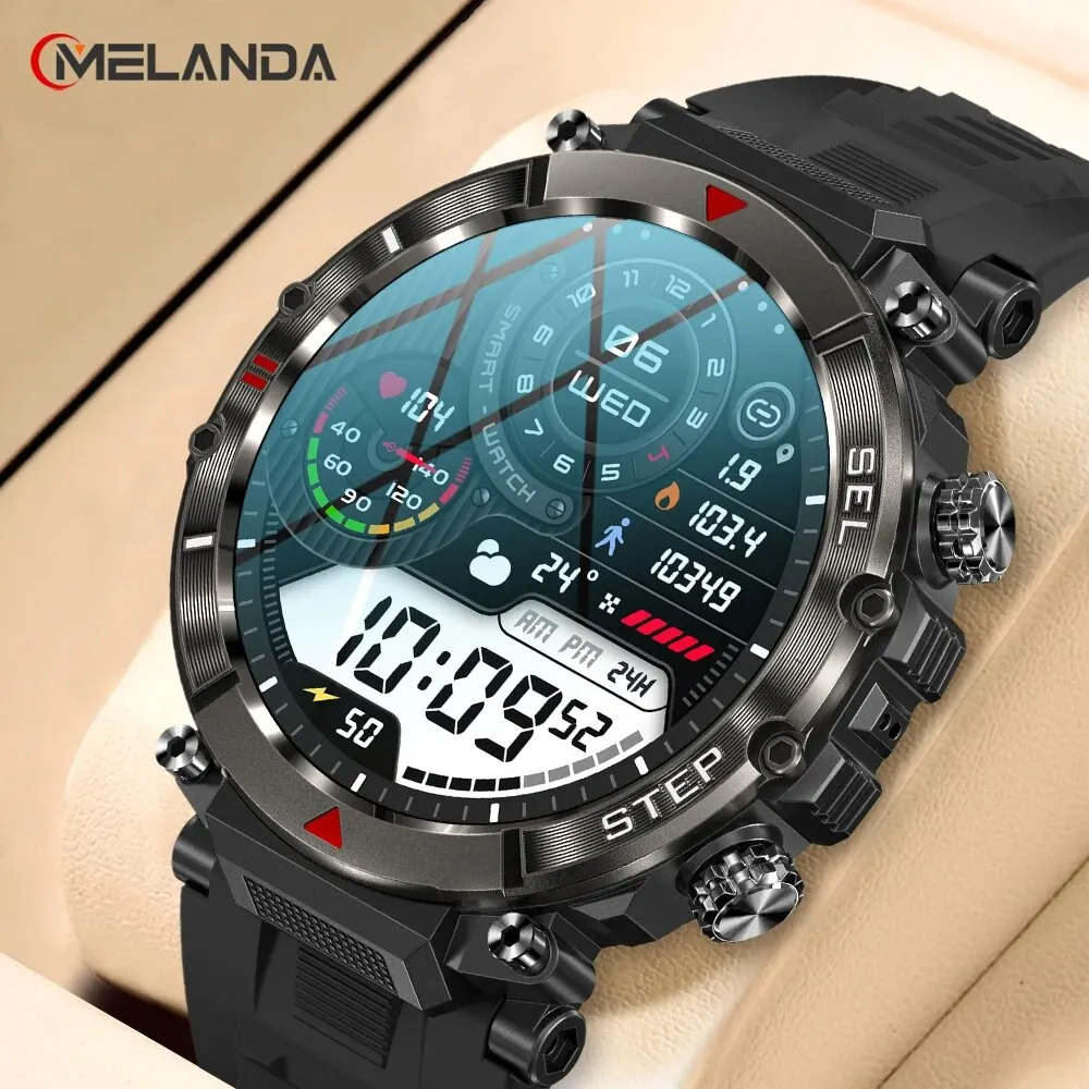 MELANDA-Bluetooth-Call-Smart-Watch-Men-1-39-Screen-IP67-Waterproof ...