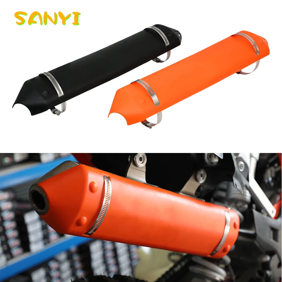 NEW-2024-Motorcycle-Heat-Shield-Exhaust-Protective-Cover-For-KTM-XC-XCW ...