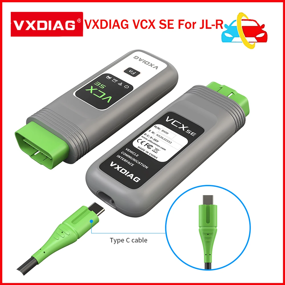100% Original New Vxdiag Vcx Se For Jlr Vcxse Sdd Doip Obd2 Scanner Ecu ...