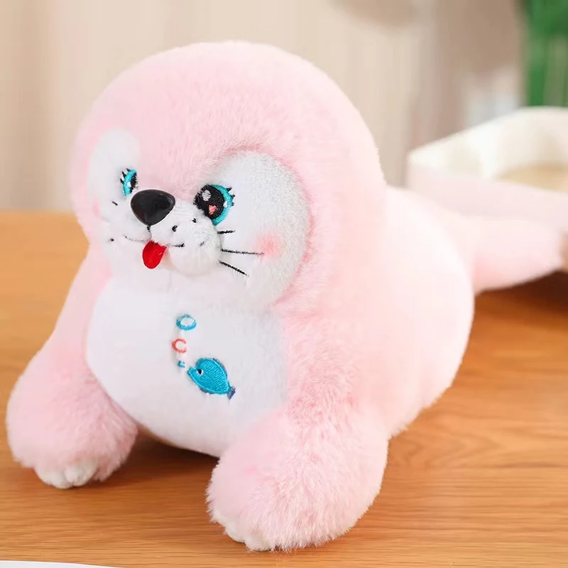 Cute Seal Plush Toy Doll Soft Stuffed - styloclubs.com