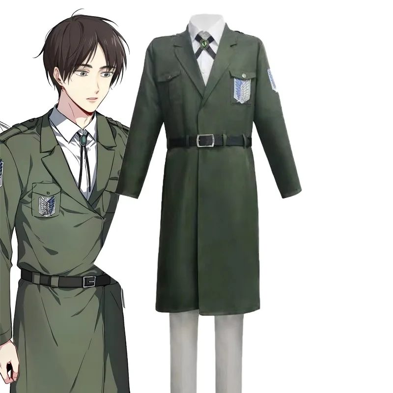 Attack on Titan Cosplay Scout Regiment Eren Jager Costume Armin Arlert ...