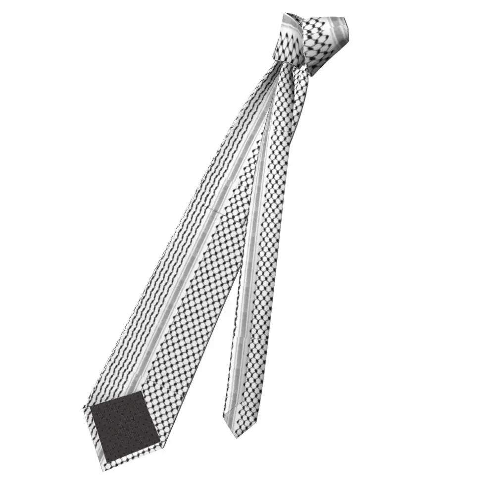 White Kufiya Tie – Kufiya Land