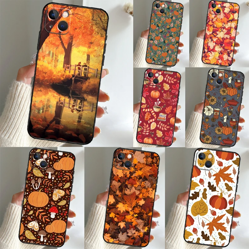 Autumn Leaves Fall Halloween Phone Case Cover - Honor Magic7 Pro (HHH4246)
