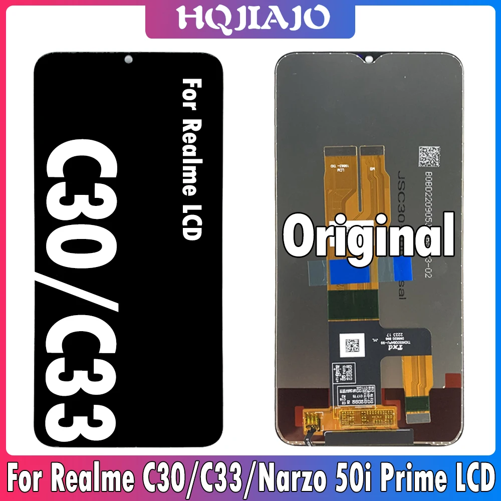 6-5-Original-For-OPPO-Realme-C30-C33-LCD-Display-Touch-Screen-Digitizer ...