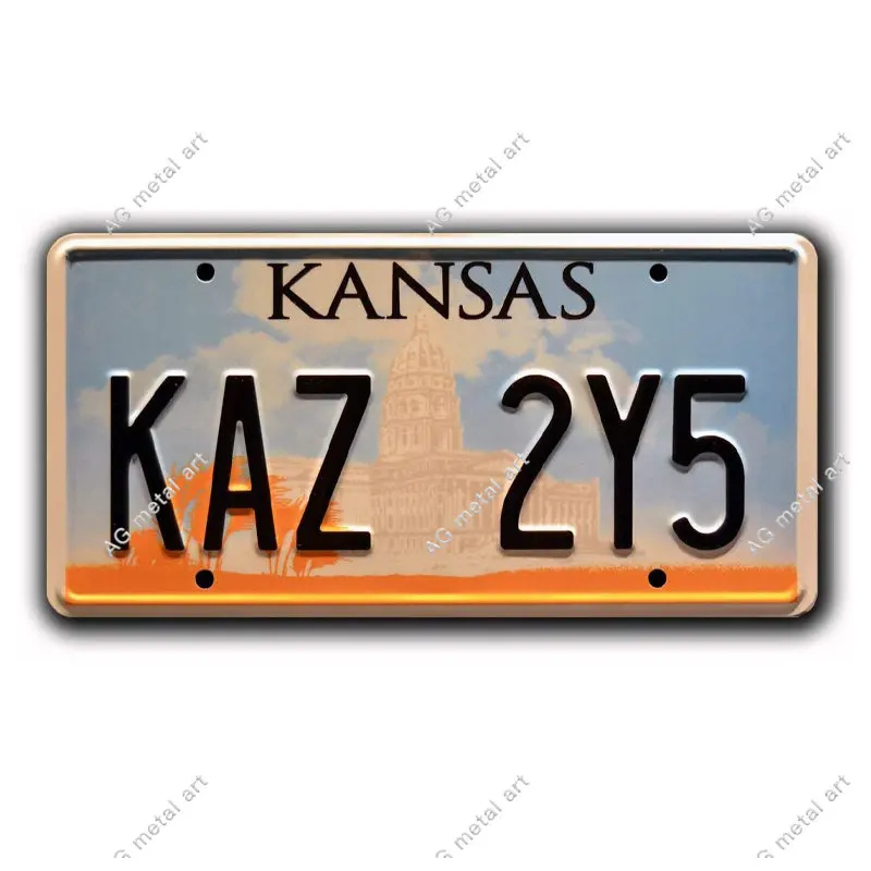 Supernatural Impala License Plate