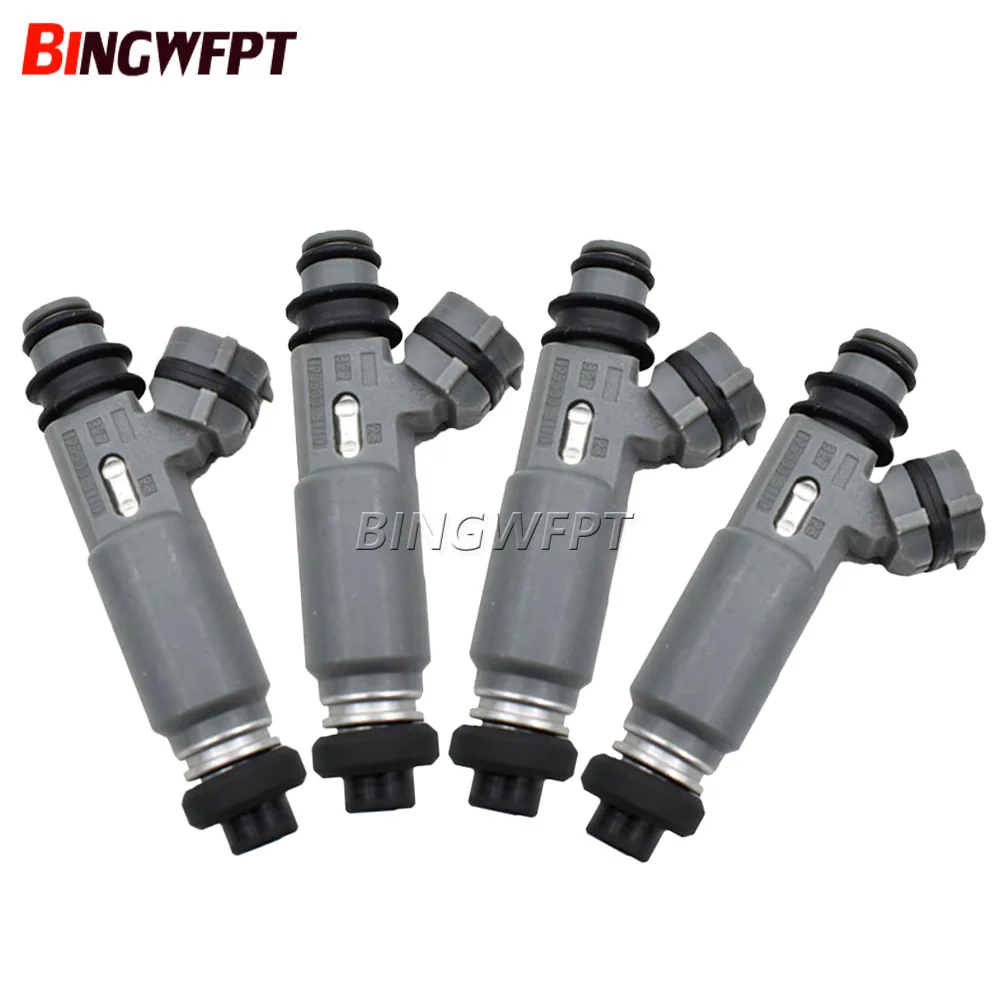 4PCS Car Accessories 195500-3110 1955003110 Fuel Injectors For Mazda ...