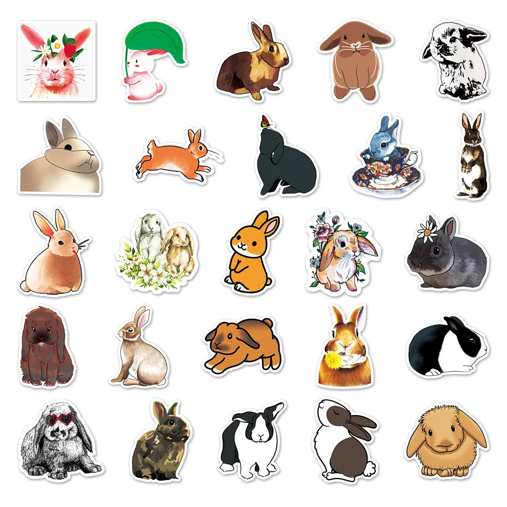 Stickers Pack Of Rabbits