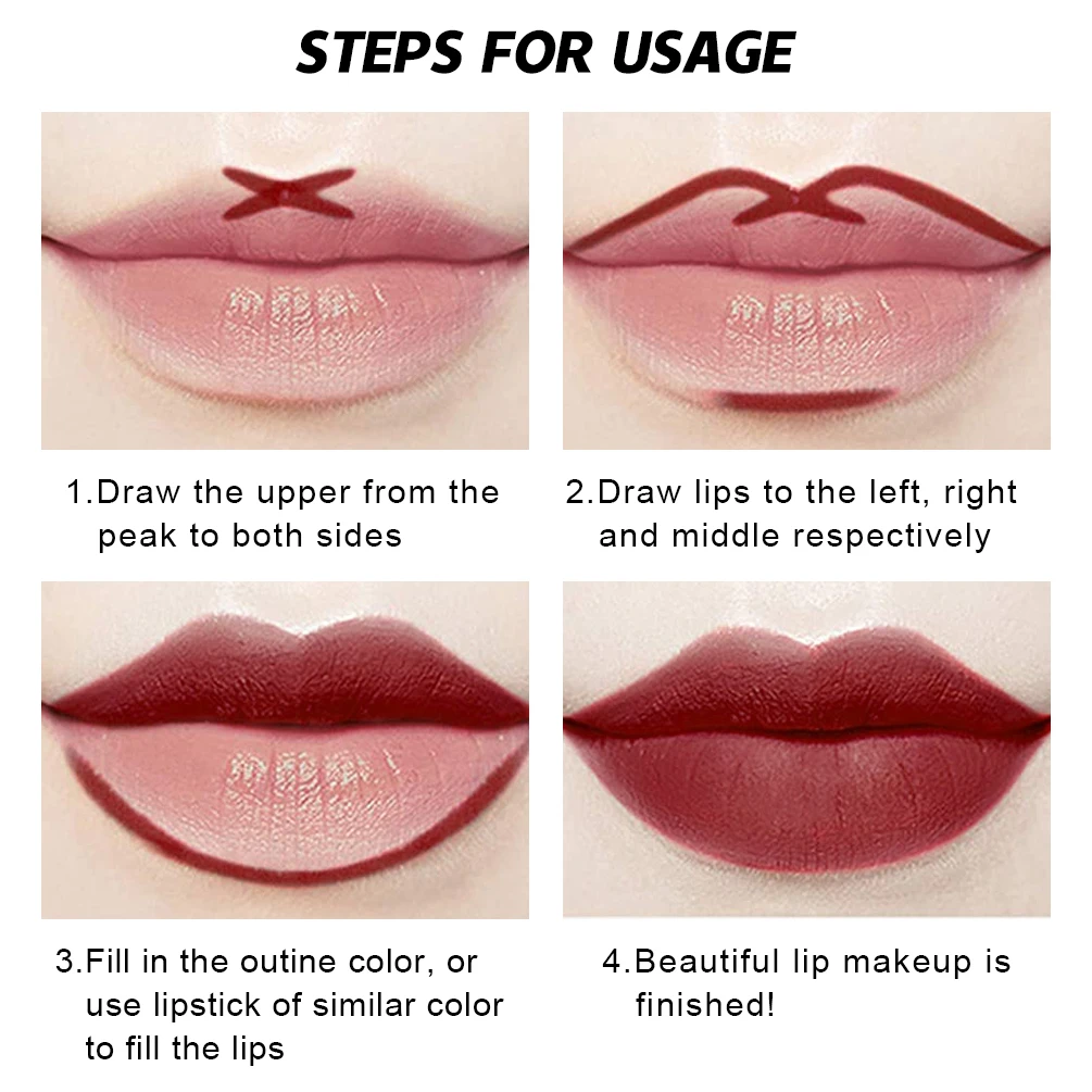 How To Apply Lipstick Step By Step