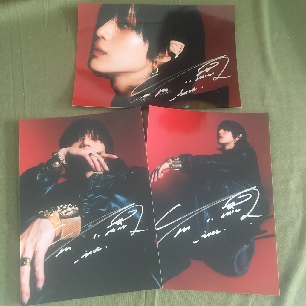 SHINee-Taemin-Autographed-Original-Photo-Signed-Autographs-Collection-5 ...