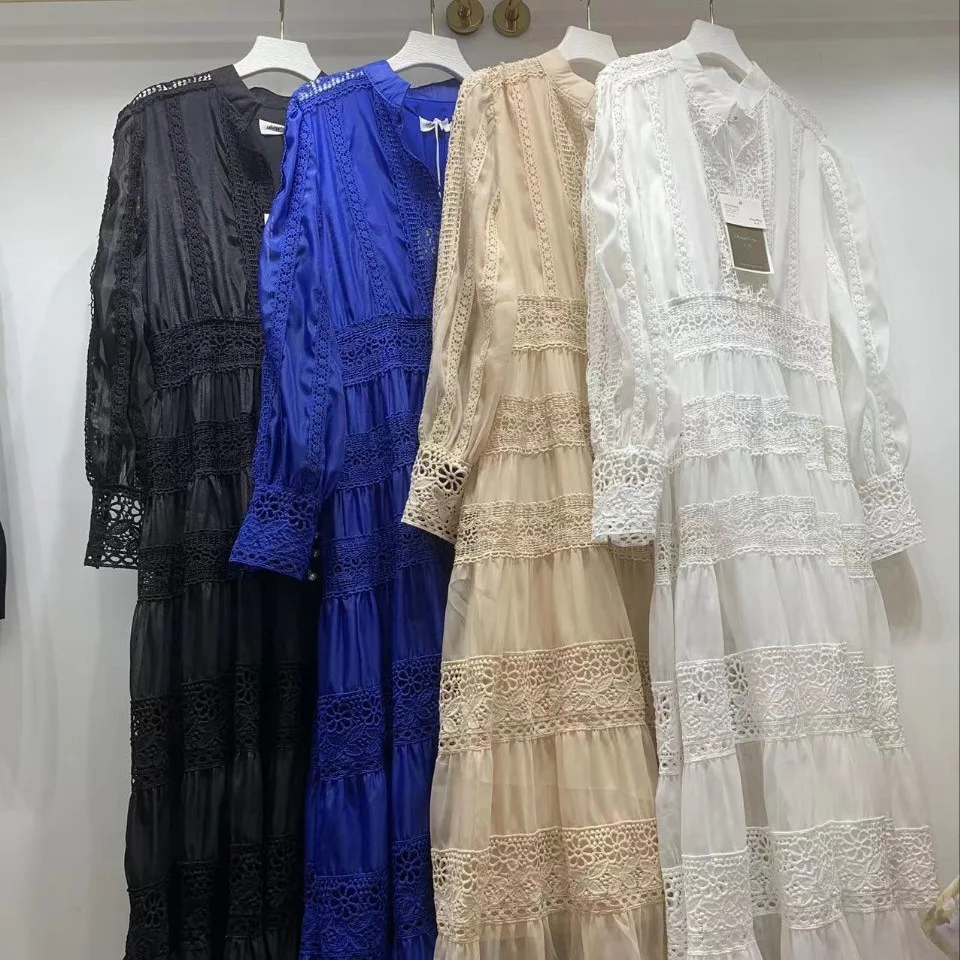 2024-Spring-summer-New-French-Fashion-Gentle-Demure-Retro-Gong-Yan-Feng ...