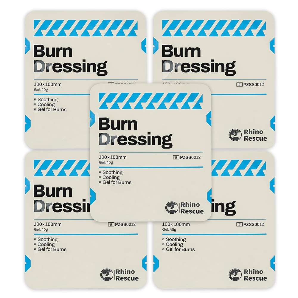 Burn Kit RHINO RESCUE - Hemostatic Gauze, Burn Dressings, Burn Gel ...