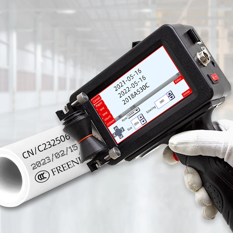 Handheld-Pipeline-Inkjet-Printer-Steel-Pipe-And-Cable-Production-Date ...
