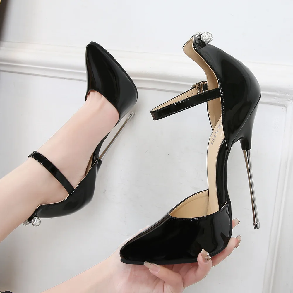 16cm-Super-Heeled-Shoes-Simple-Two-Piece-Women-Extreme-High-Heels-Metal ...