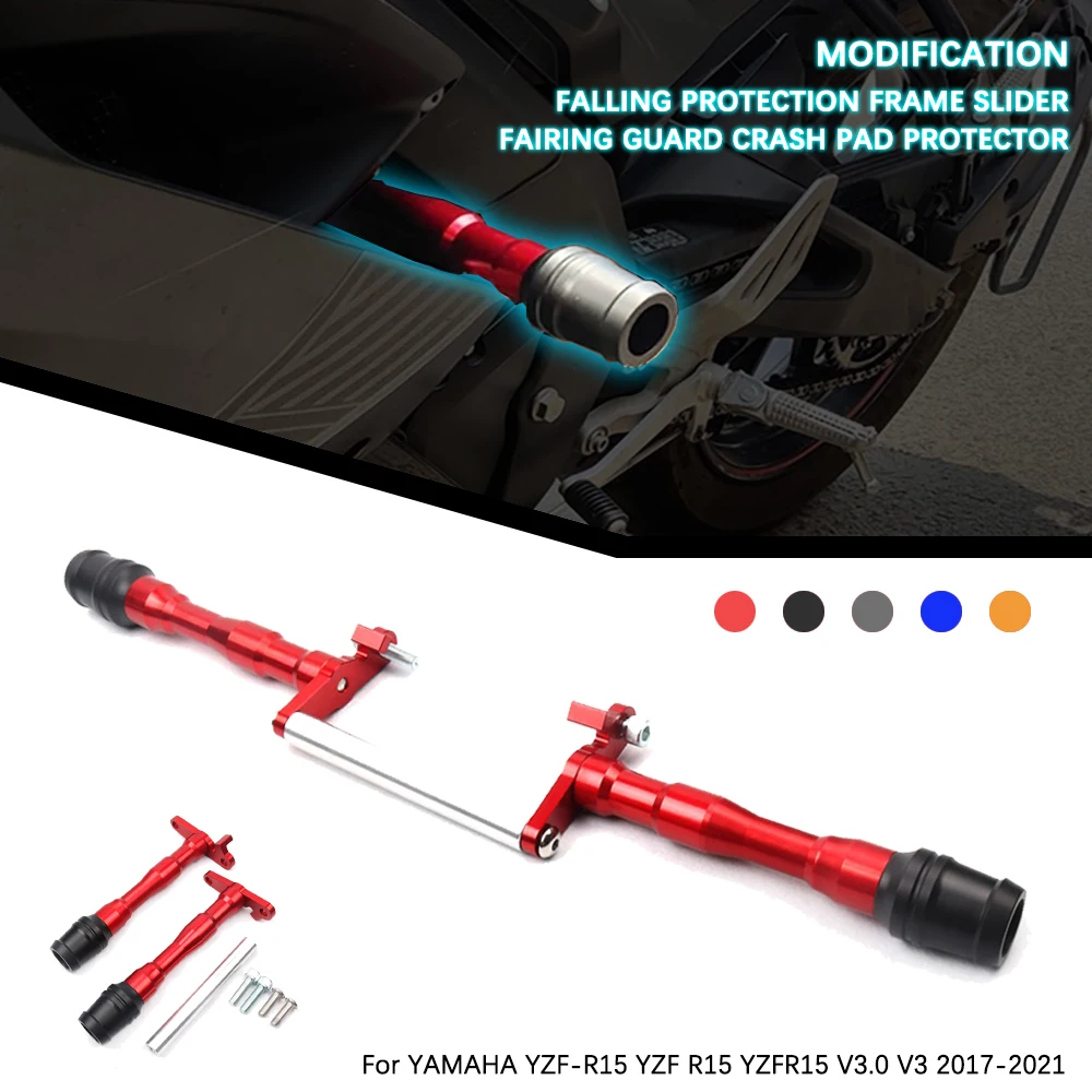 Motorcycle-Fall-Protection-Frame-is-for-YAMAHA-YZF-R15-YZF-R15-YZFR15 ...
