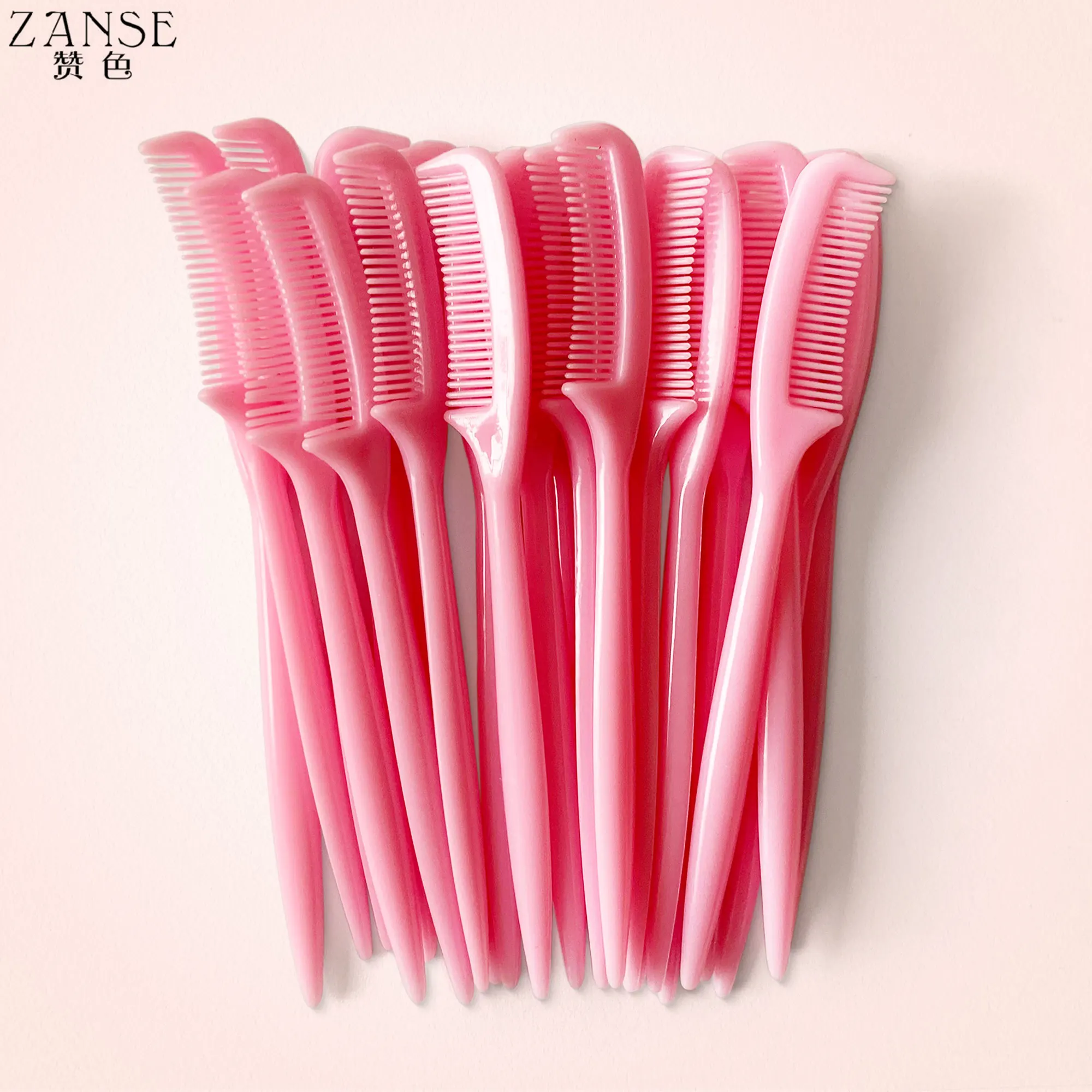 25pcs/pack Micro Comb For Eyelash Extension Mini Eyebrow Combs Makeup ...