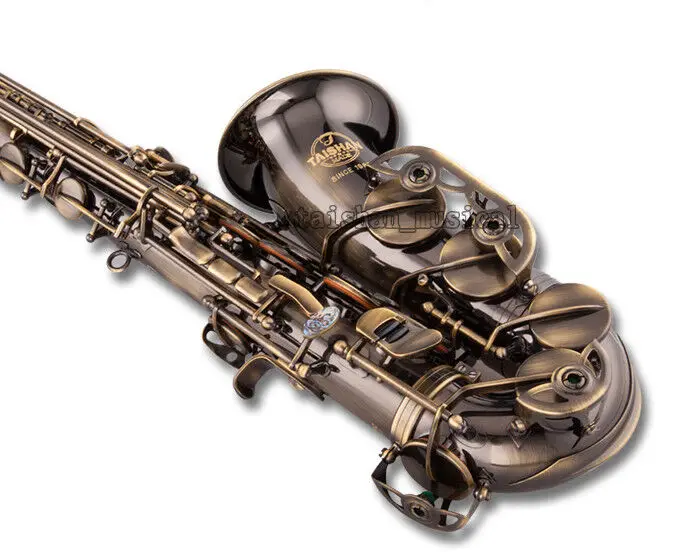 2025 Professional TaiShan Alto Eb Saxophone Antique bronze Sax With ...